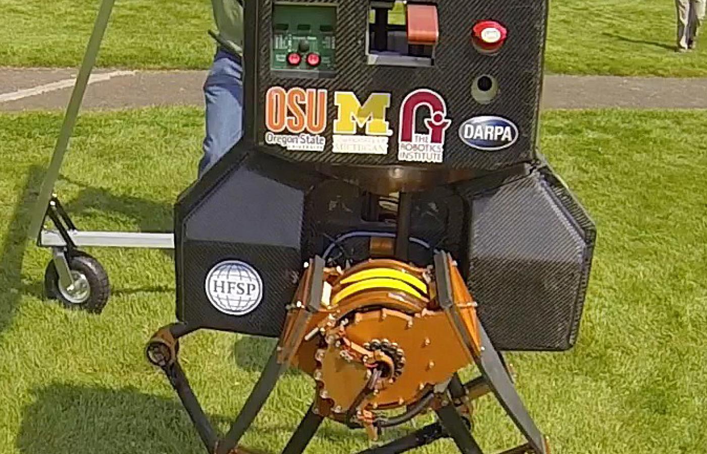 Inspired by humans, a robot takes a walk in the grass | Newsroom ...