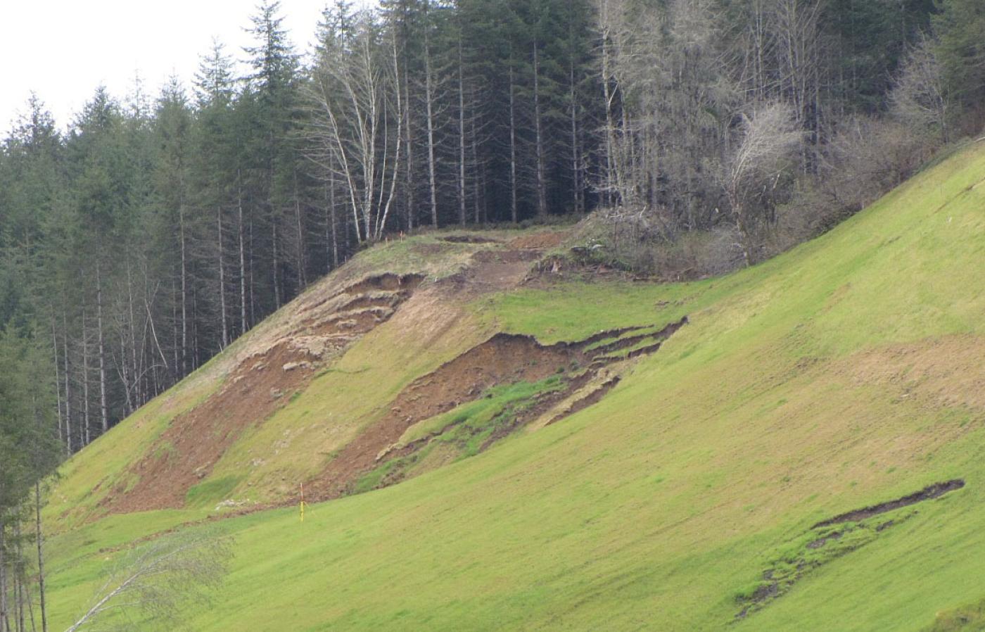 Map outlines western Oregon landslide risks from a subduction zone ...