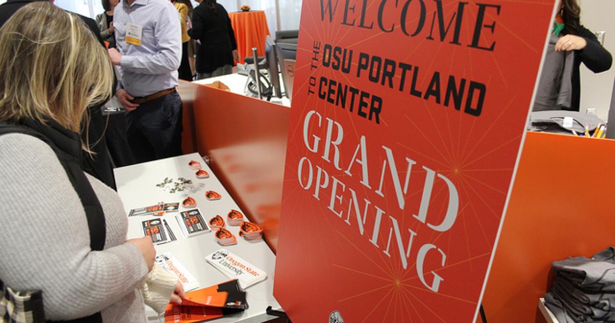 Hundreds attend open house at new OSU Portland Center | Newsroom ...