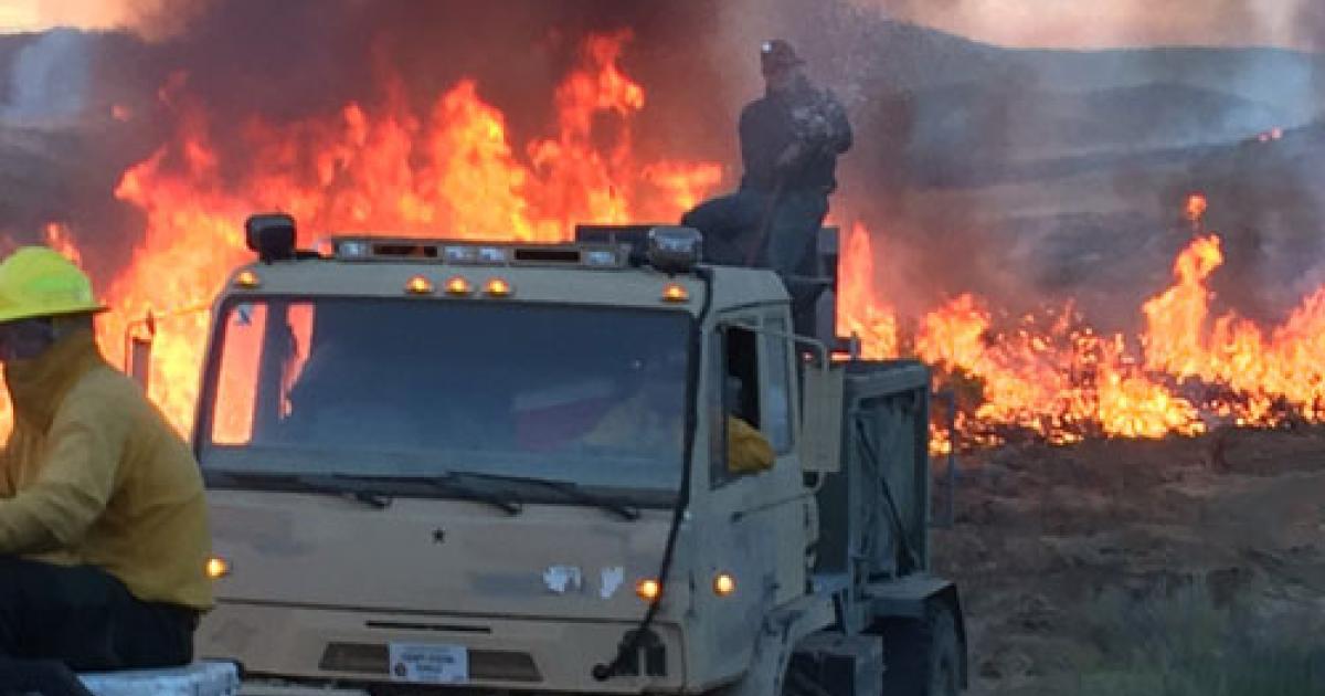 Tensions lessening between rangeland fire groups and government ...