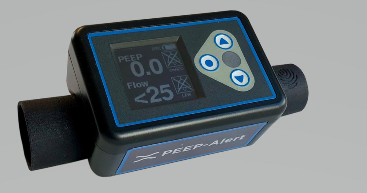 Monitor to support non-invasive ventilation of COVID-19 patients ...