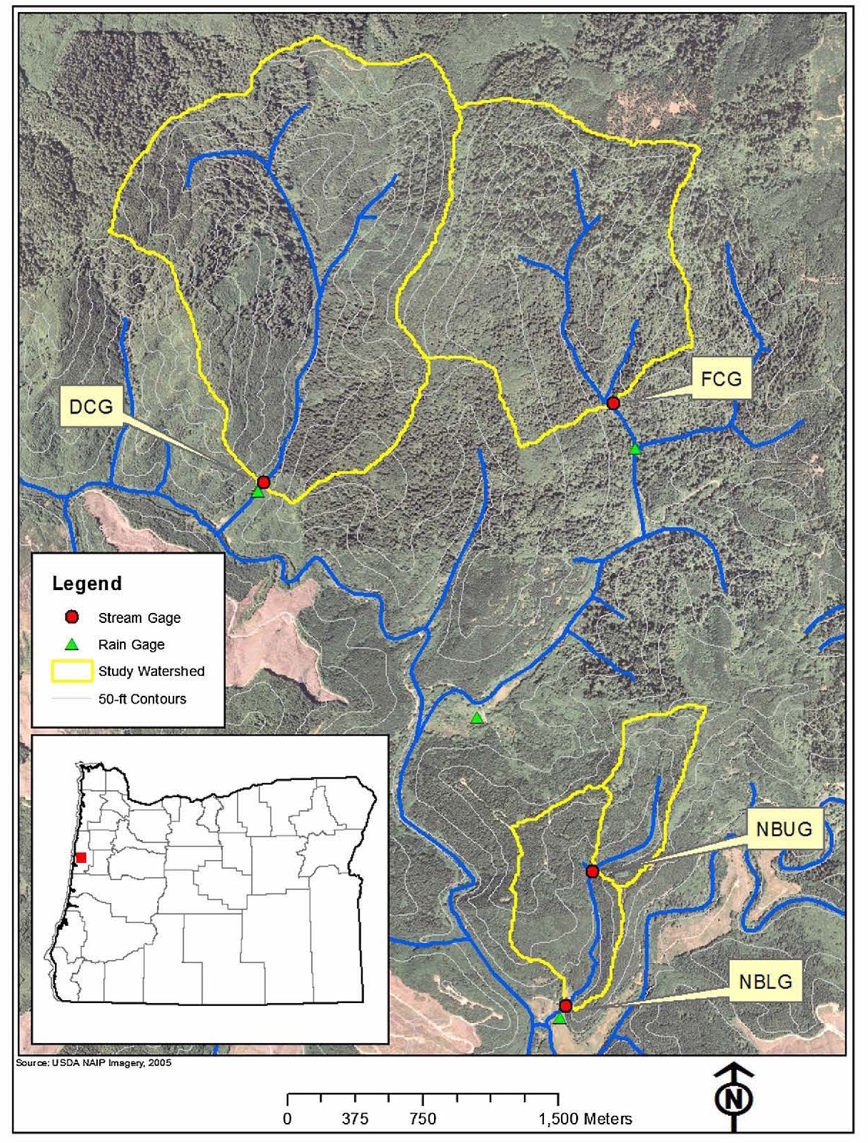 Forest harvesting rules effectively protect water quality in the Alsea ...